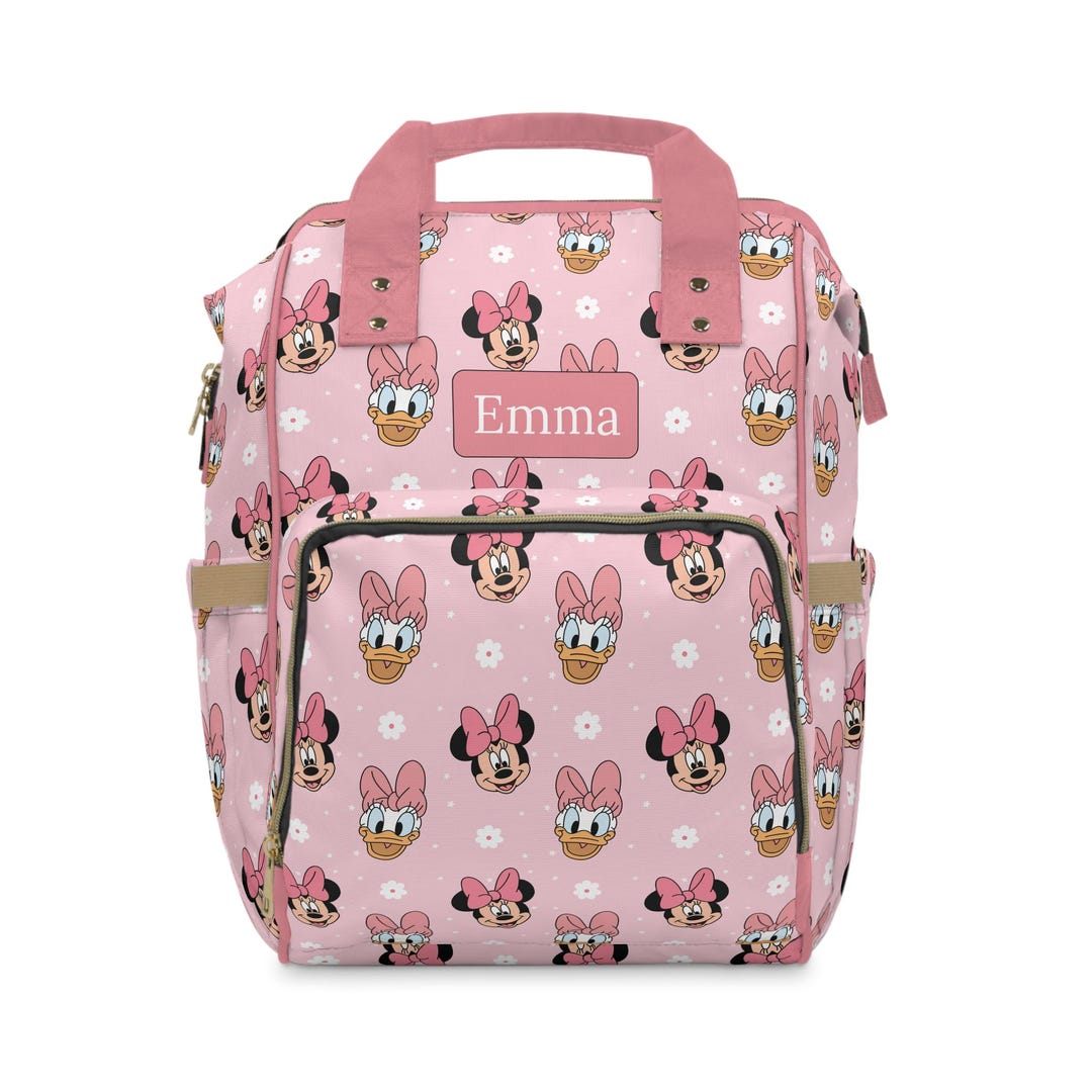 Minnie and Daisy Backpack Diaper Bag Minnie Diaper Bag Girl Baby Shower ...
