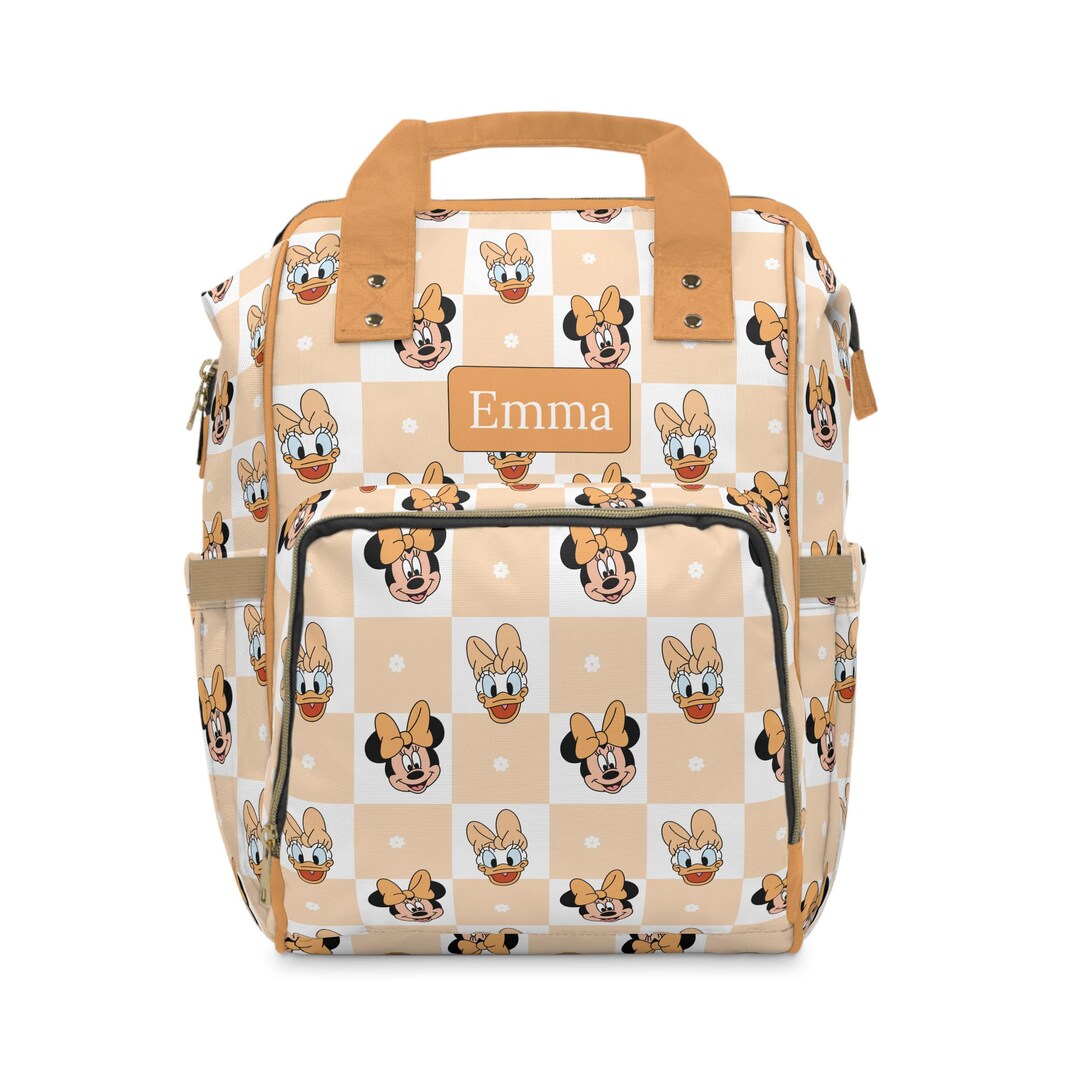 Minnie and Daisy Backpack Diaper Bag Minnie Diaper Bag Girl Baby Shower ...