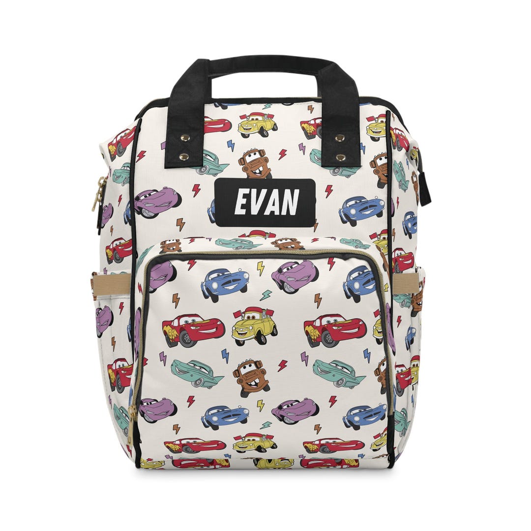 Cars Backpack Diaper Bag Cars Diaper Bag Boy Diaper Bag Baby Shower ...