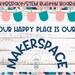 Makerspace/stem Bulletin Board Kit - Etsy