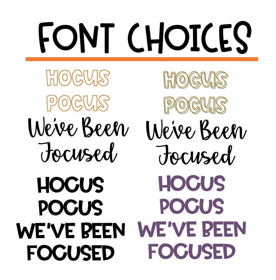 Halloween Bulletin Board Kit/ Hocus Pocus / Instant Digital Download - Etsy