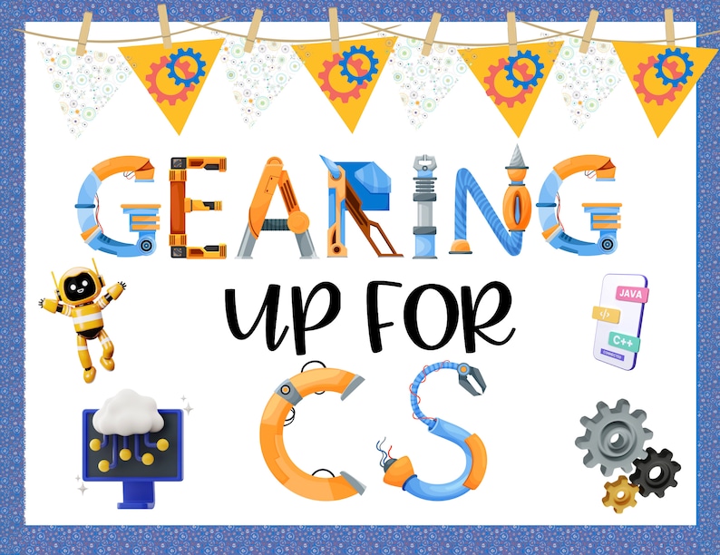 TECHNOLOGY Bulletin Board Kit/gearing up for Tech/computer Science ...