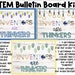 Stem Bulletin Board Kits/ Inventors Are Thinkers/editable Lightbulbs - Etsy
