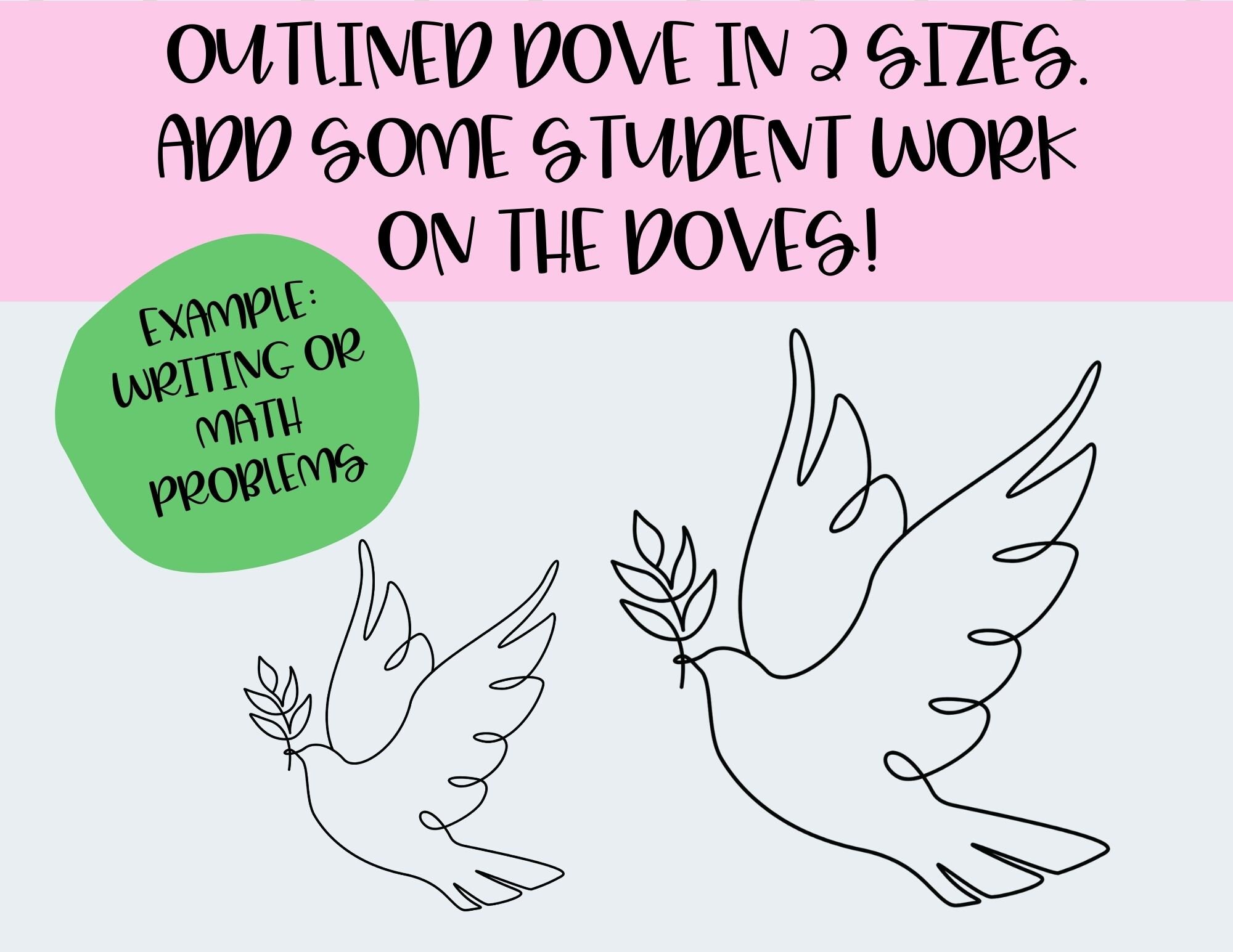 Peace on Earth Bulletin Board Kit - Etsy