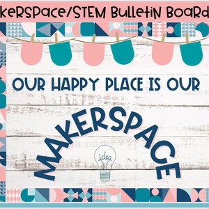 Makerspace/stem Bulletin Board Kit - Etsy