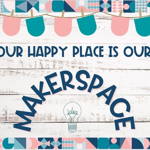 Makerspace/stem Bulletin Board Kit - Etsy