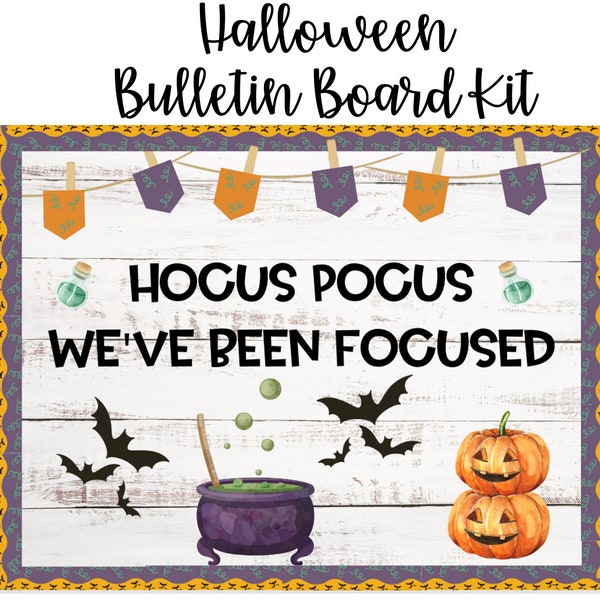 Hocus Pocu Bulletin Board - Etsy
