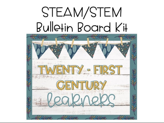 Steam/stem Bulletin Board Kit - Etsy