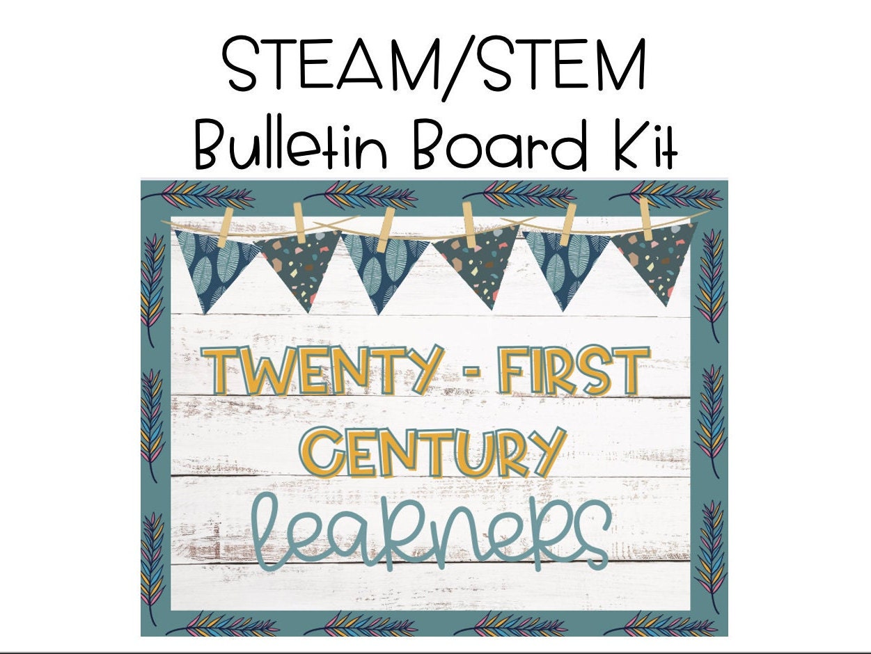 Steam/stem Bulletin Board Kit - Etsy