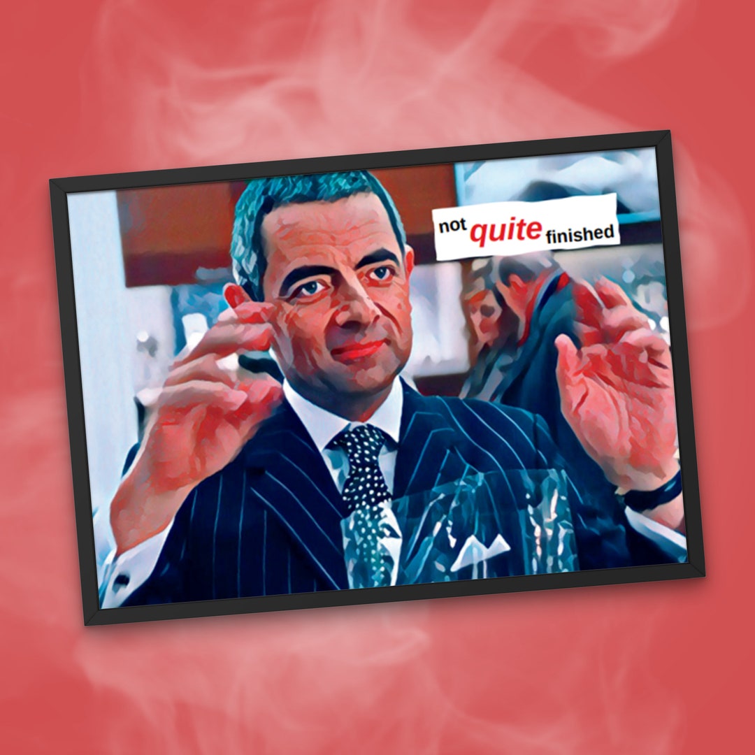 Love Actually Poster: Rowan Atkinson Jeweller Scene Movie Poster Wall ...