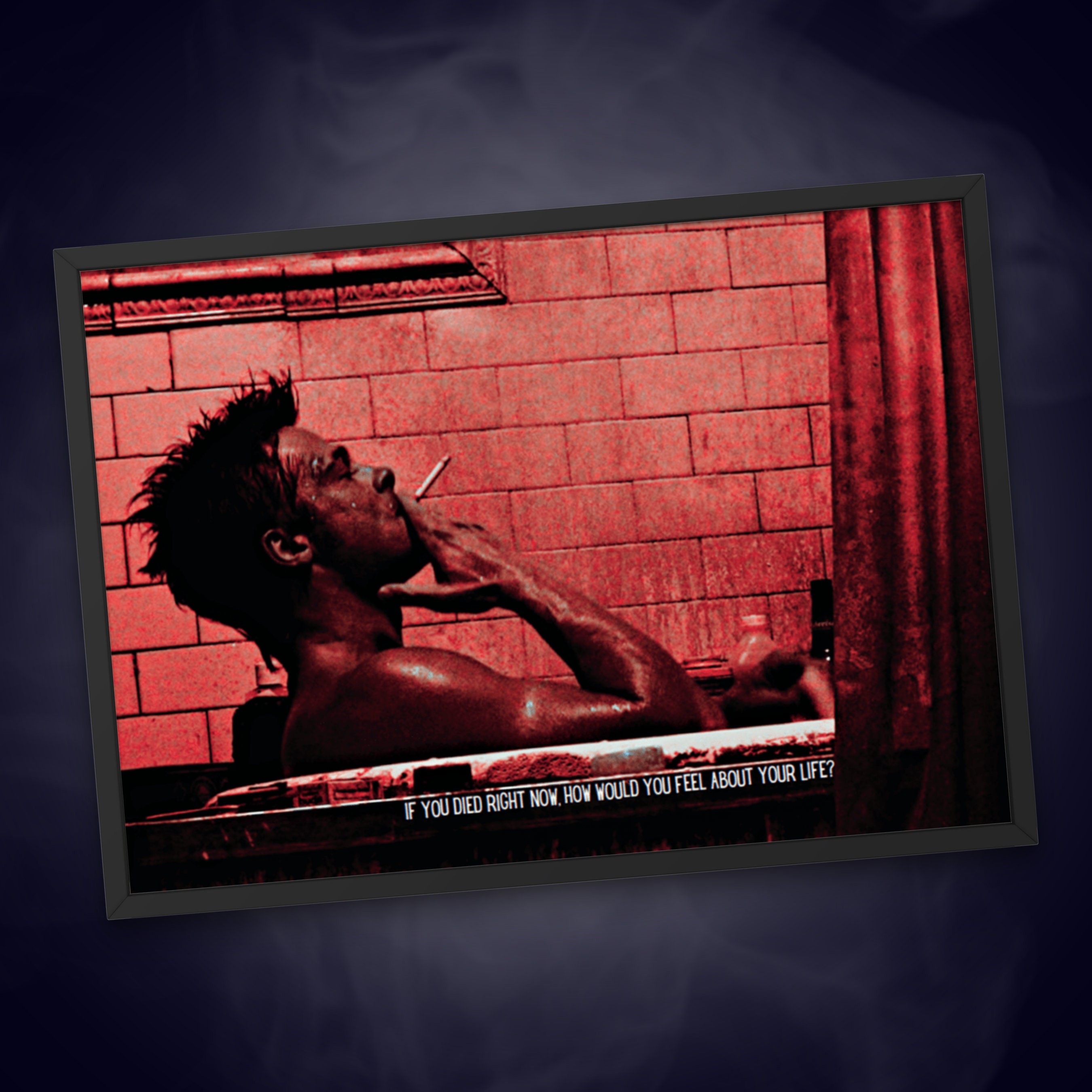 Fight Club Movie Poster | Tyler Durden Print | Fight Club Wall Art ...