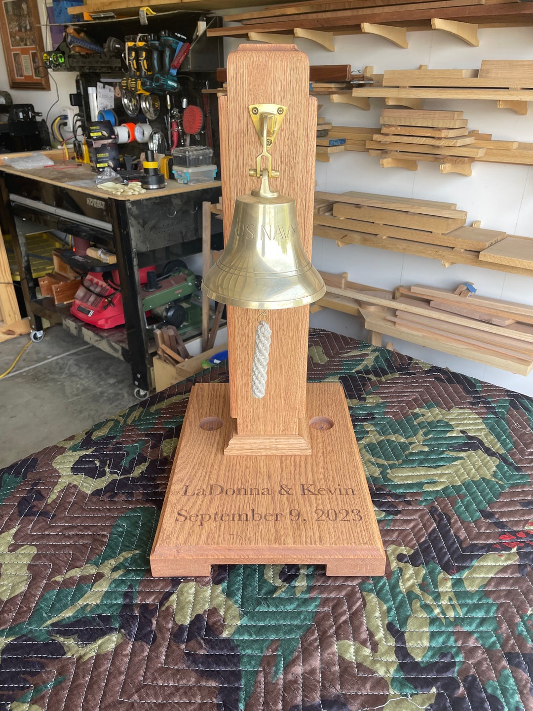 Custom Table Top Bell Stand - Etsy