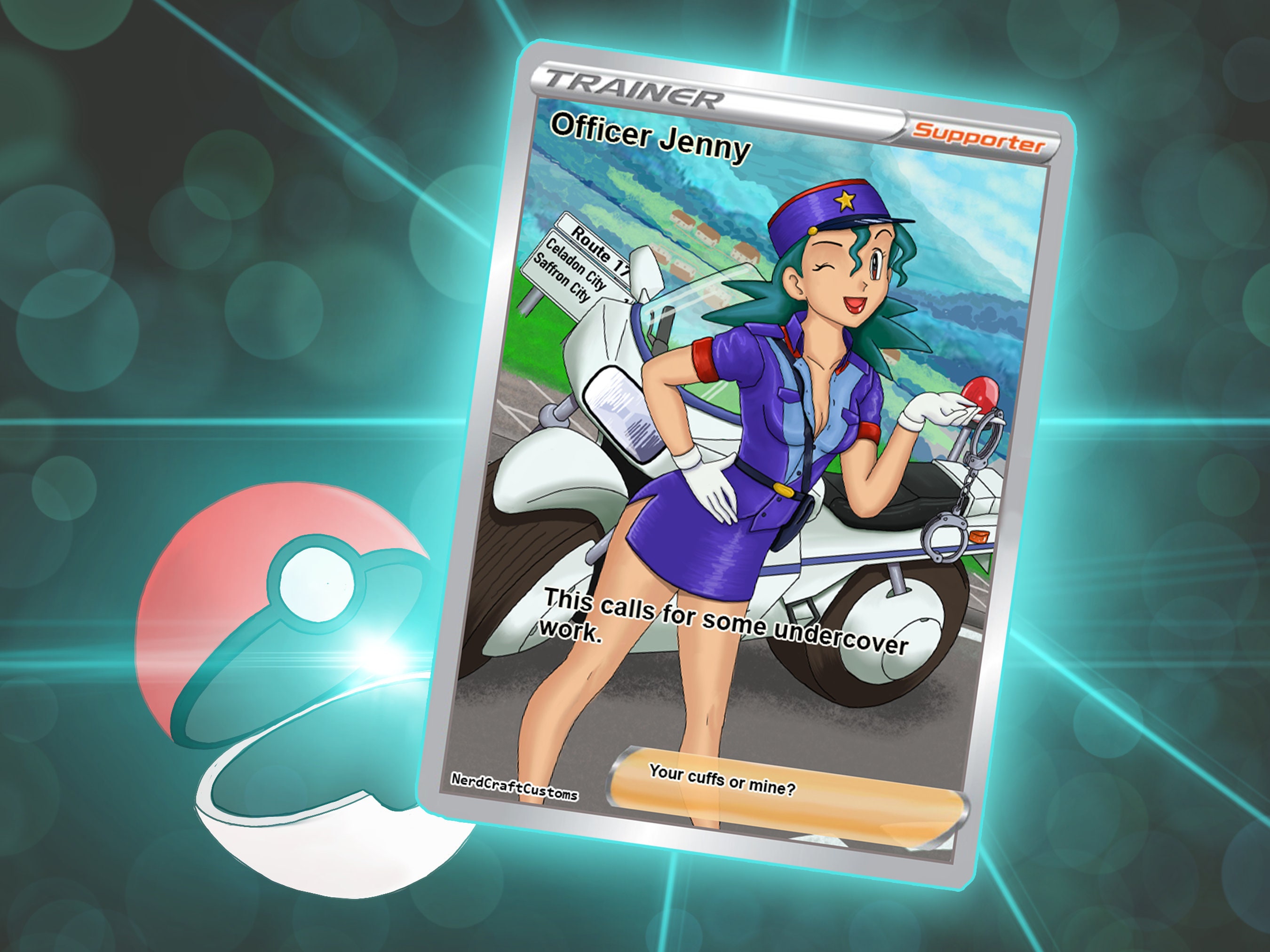Pokemon Sexy Officer Jenny
