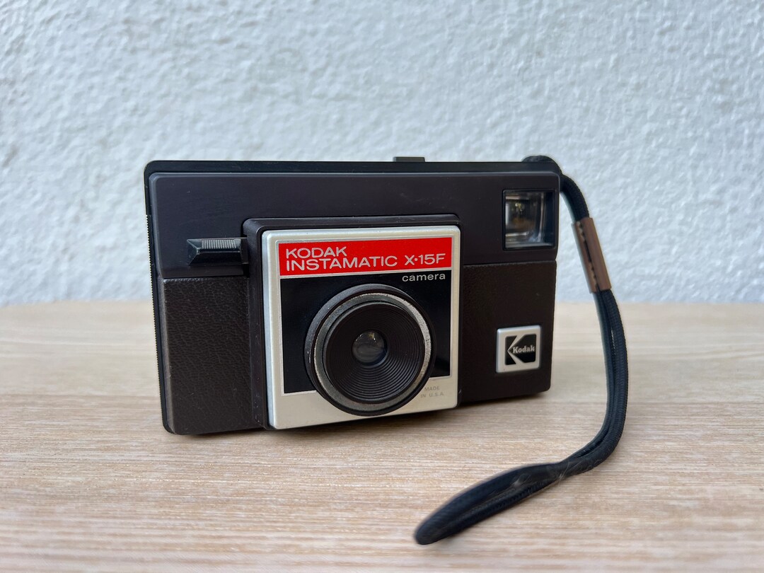 Vintage 1970s to 1980s Kodak Instamatic X-15F Camera With Film | Retro ...