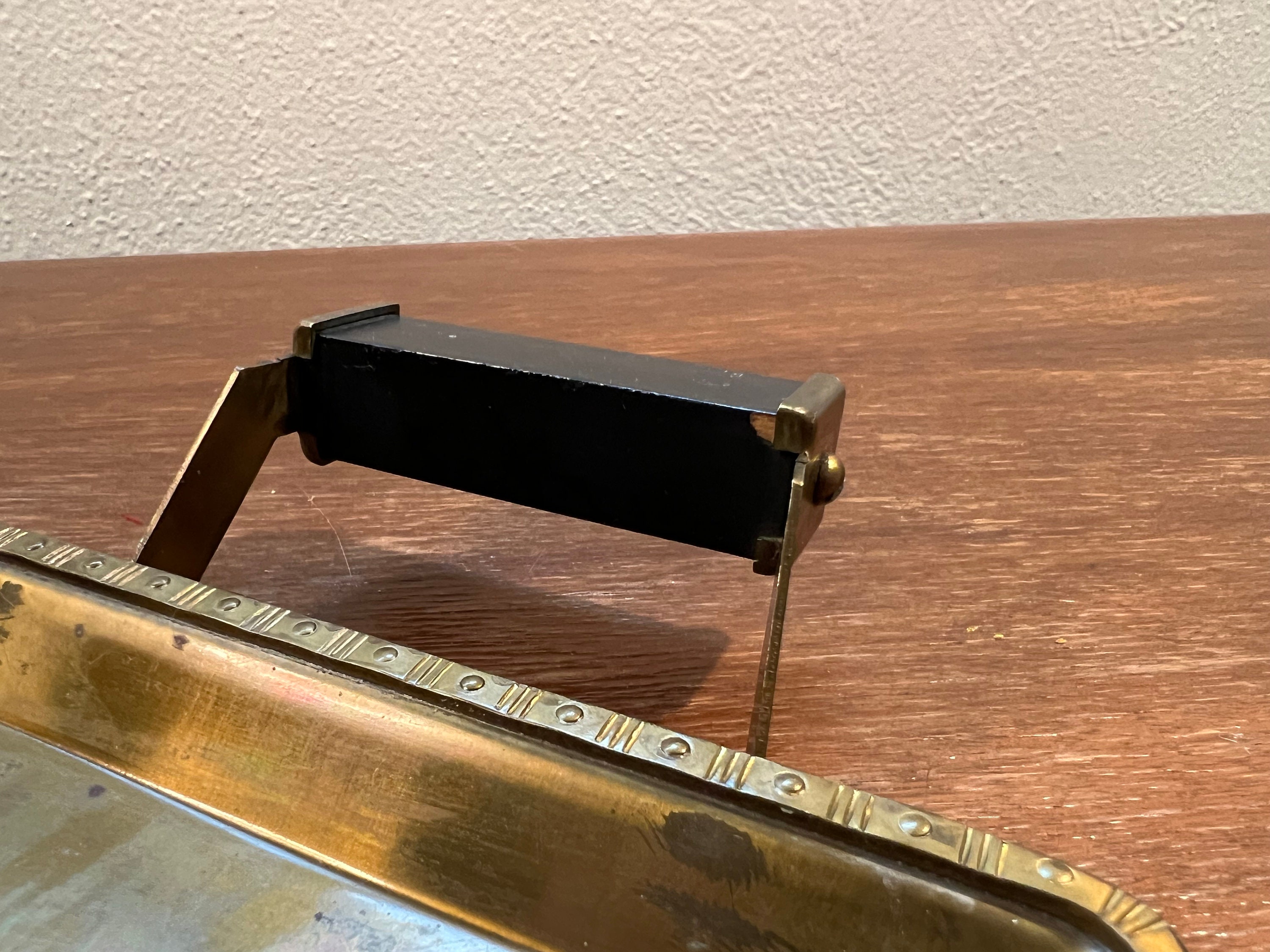 Antique 1910s-1920s S. Sternau & Co New York Brass Dust Pan Butler ...