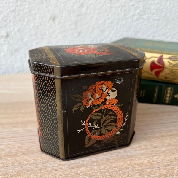 Floral Tea Tins - Etsy