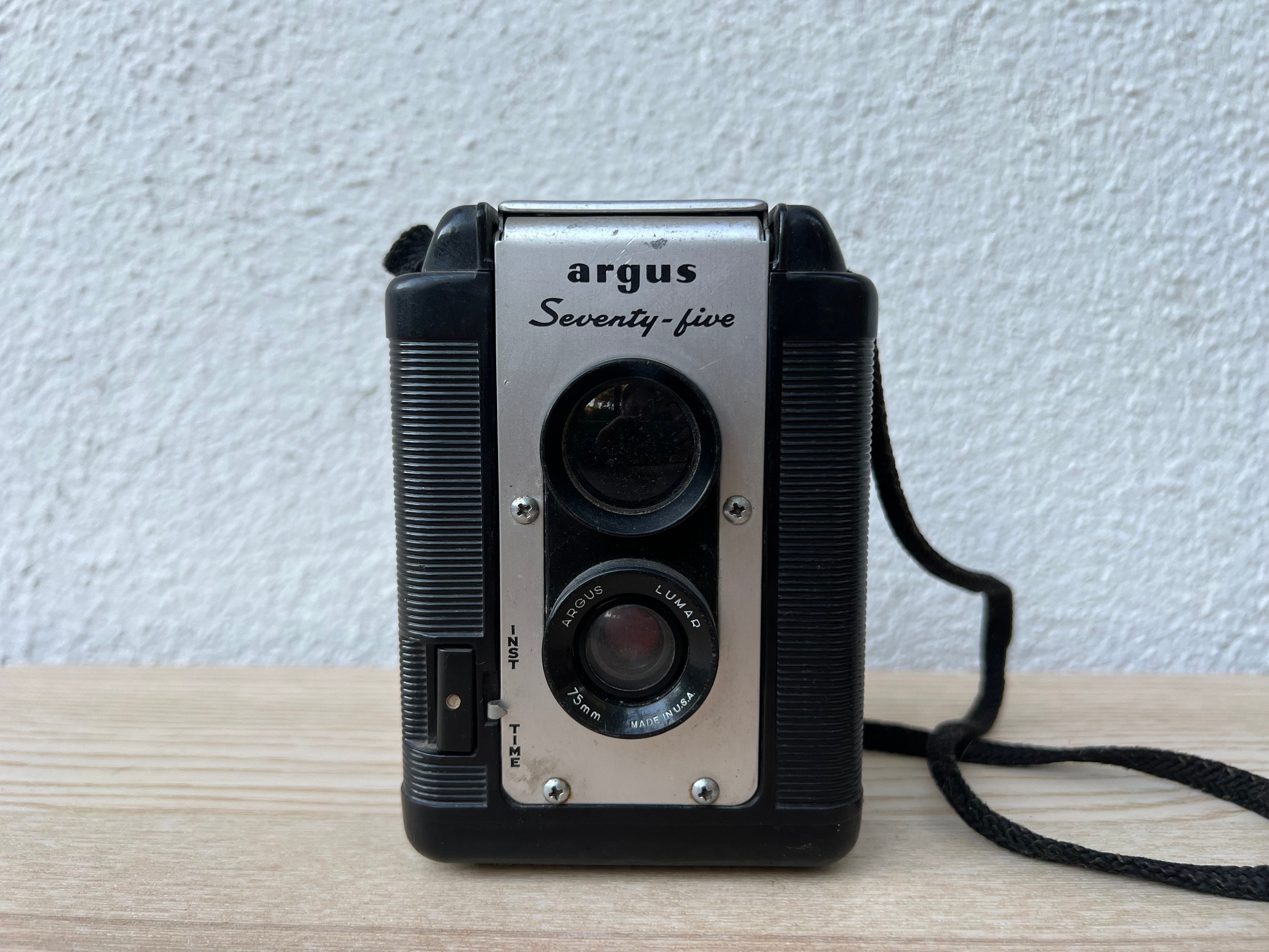 Argus Argoflex Seventy-five Box Film Camera Vintage 1950s - Etsy