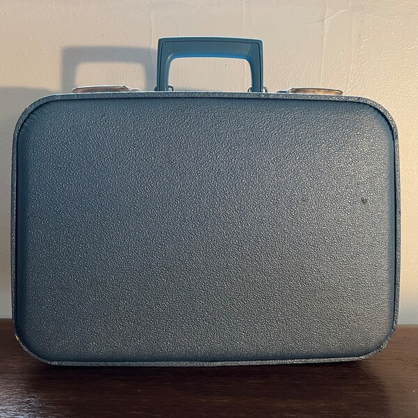 70s Hard Suitcase - Etsy