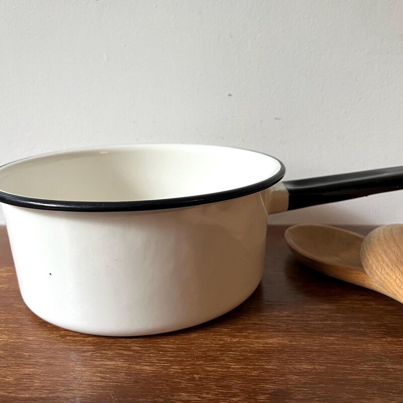White Enamelware - Etsy