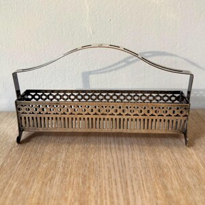 Vintage Apollo Sheffield Sugar Cube Holder #2603 | BRS Nickel Silver ...