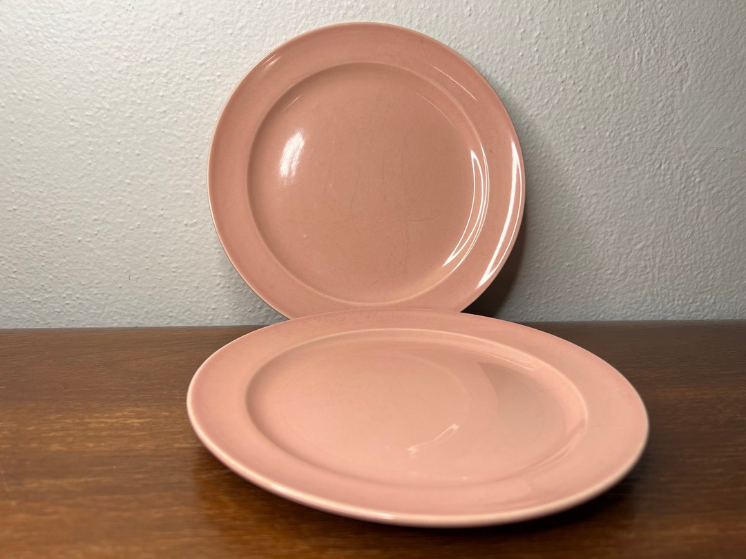 Vintage 1940s Luray Windsor Blue or Sharon Pink Pastel Salad Dessert ...
