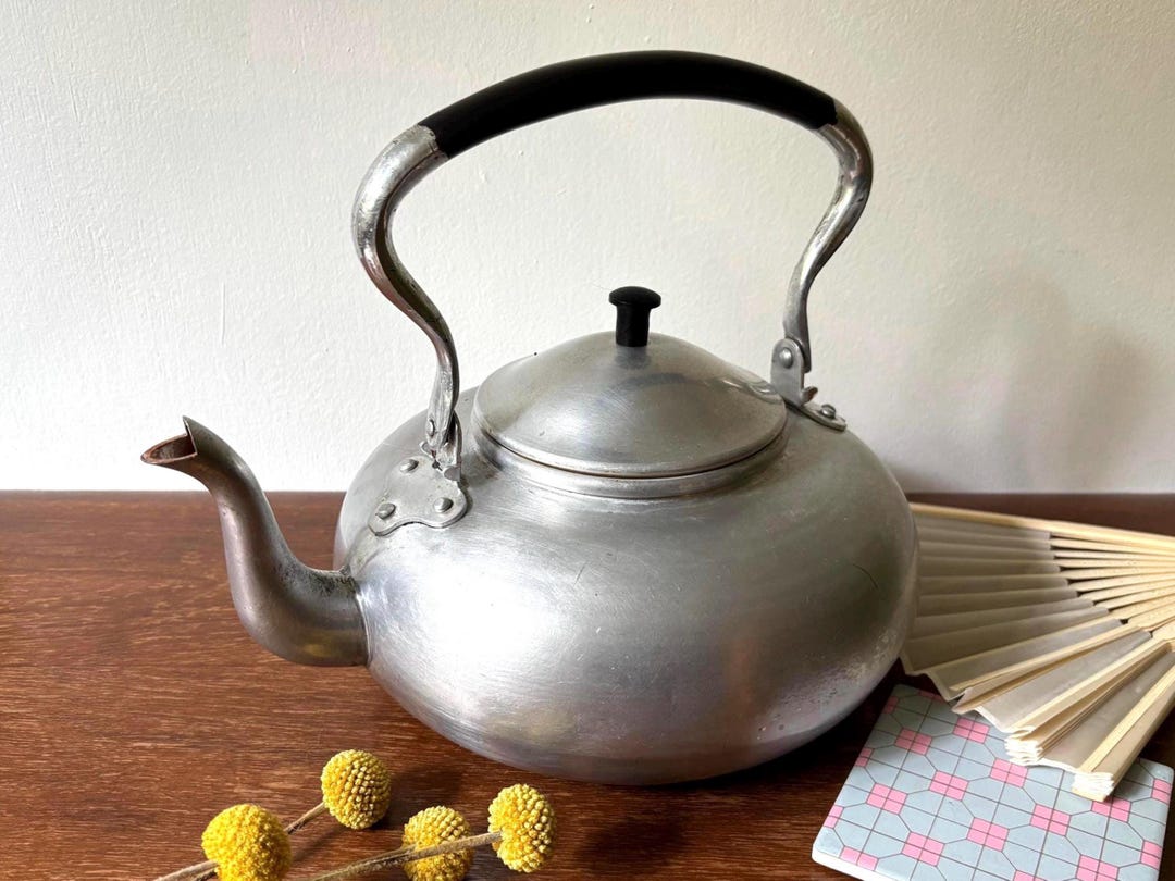 Vintage Knobler British Crown Colony Teapot Aluminum Tea Kettle | Hong ...