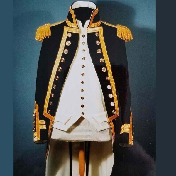 Regency Navy Coat - Etsy