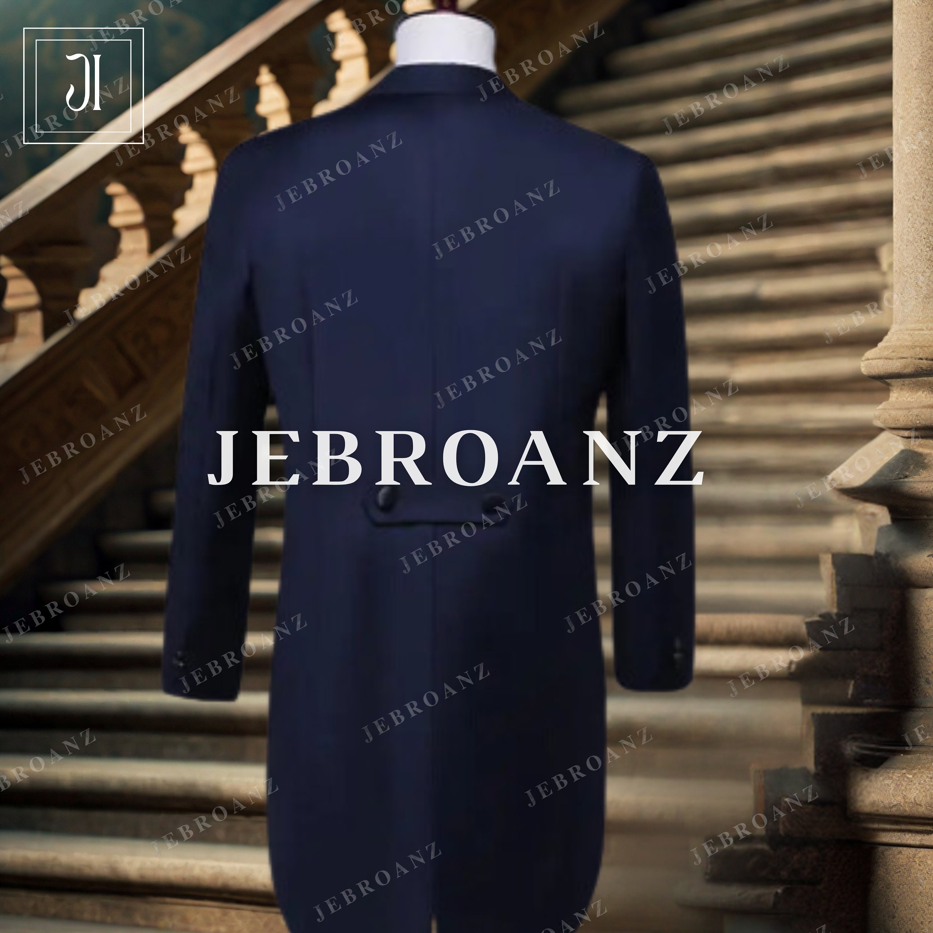 Handmade Men's Blue Regency Coat 1800s British Tailcoat Wool Victorian ...