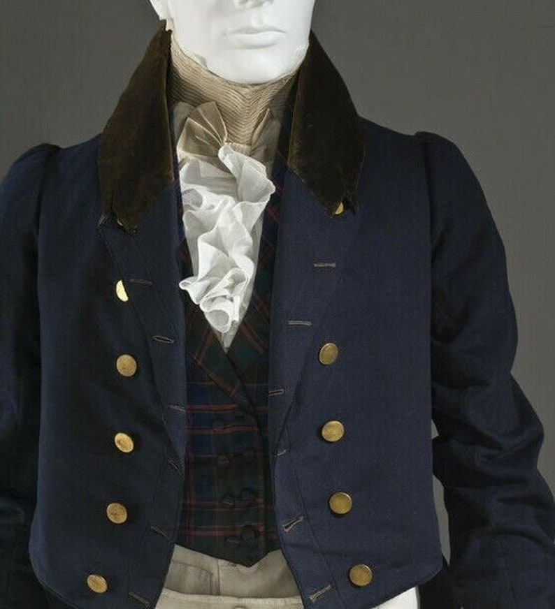 18th Century Regency Dated 1840 1850 Regency Coat British Handmade ...