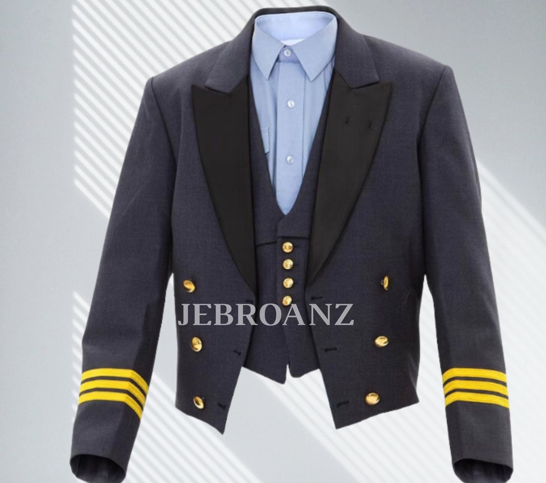 Brand New Mens World War Two British RAF Officers Mess Dress Tunic ...