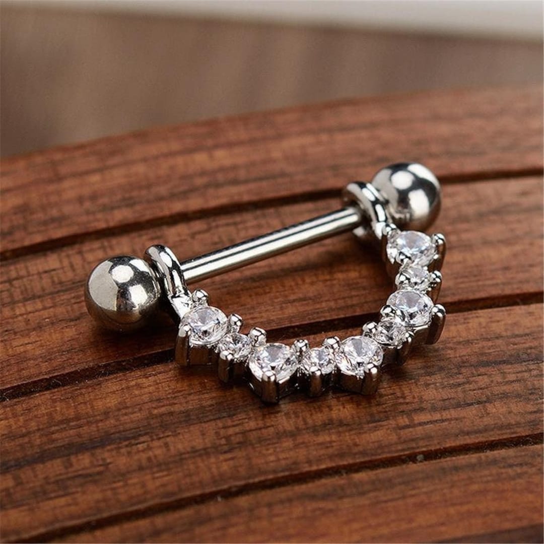 2pcs New U Shape Piercing Shield Bars Steel Piercing Nipple - Etsy