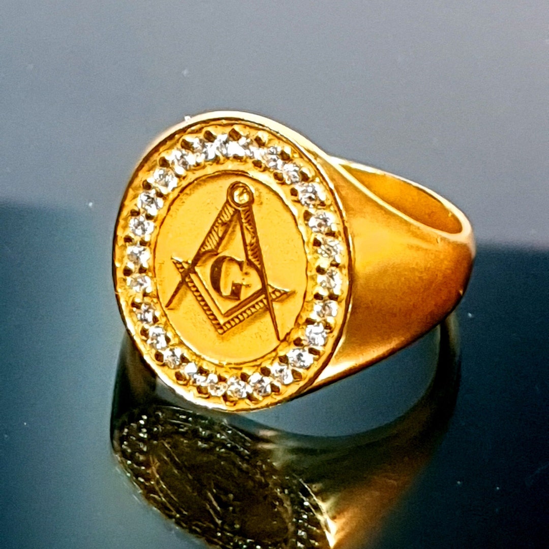 Masonic Rings, Freemason Ring, Master Mason, Mens Masonic Rings ...