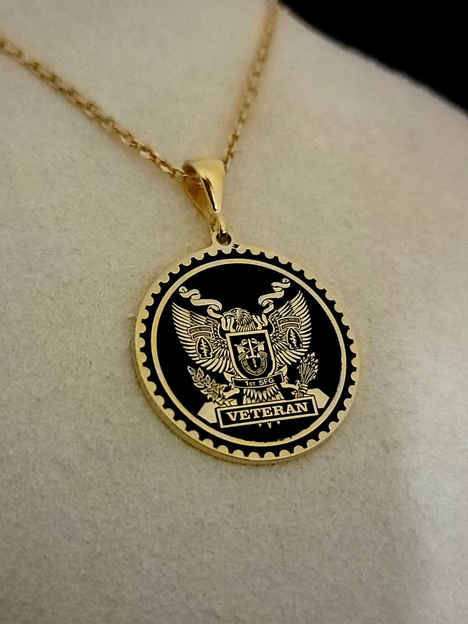 Custom Engraved Class Charm Necklace With Sterling Silver, Personalized ...