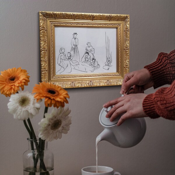 India Ink Drawing - Etsy