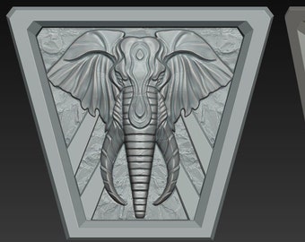Elephant Stl Files - Etsy
