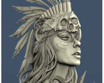 American Indian Stl Files - Etsy