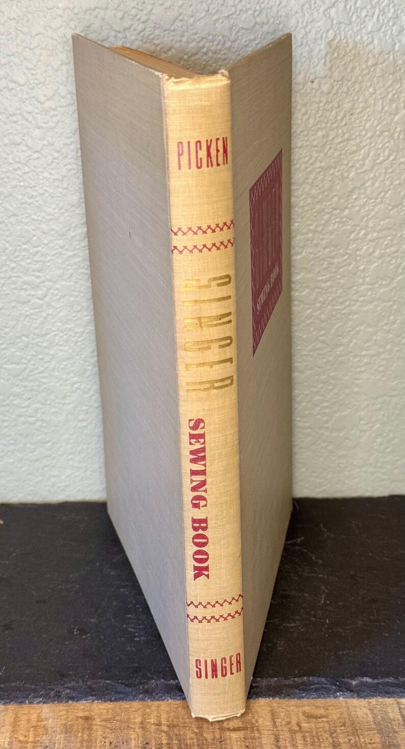 Singer Sewing Book Vintage - Etsy
