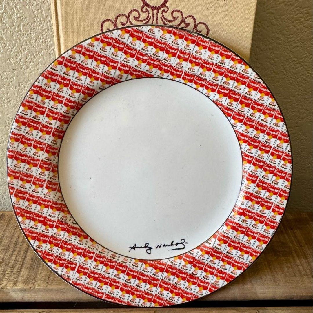Andy Warhol 100 Cans Plate - Etsy