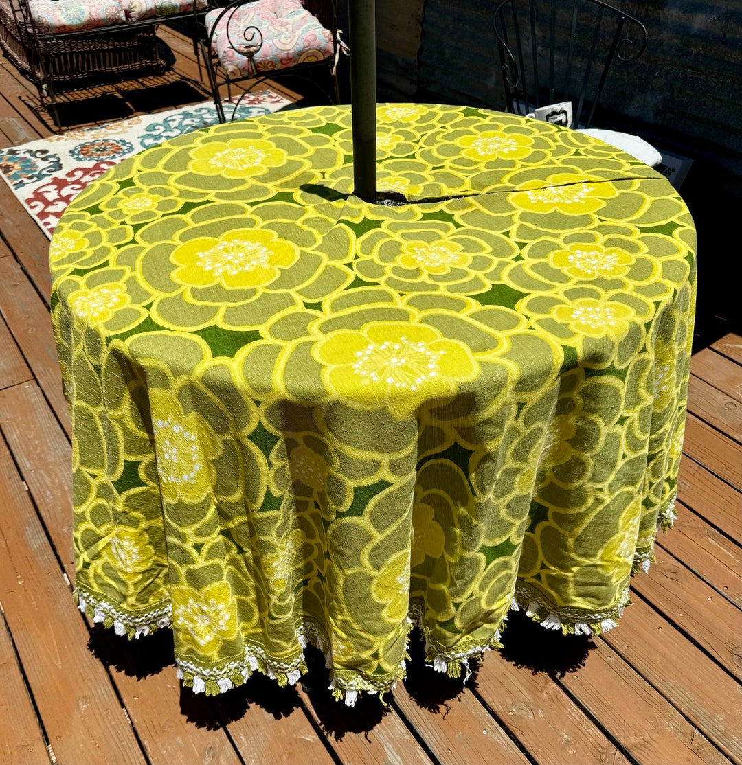 Mid-century Modern Tablecloth - Etsy