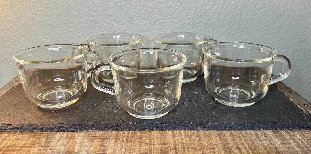 Fortecrisa Glass Cup Set - Etsy