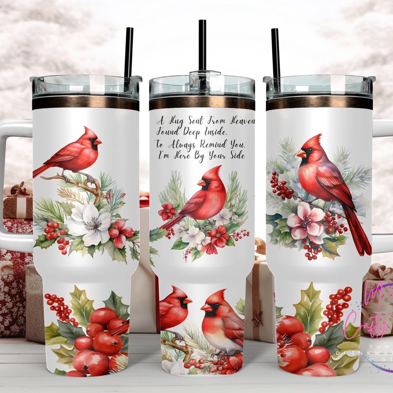 Cardinal and Straw - Etsy
