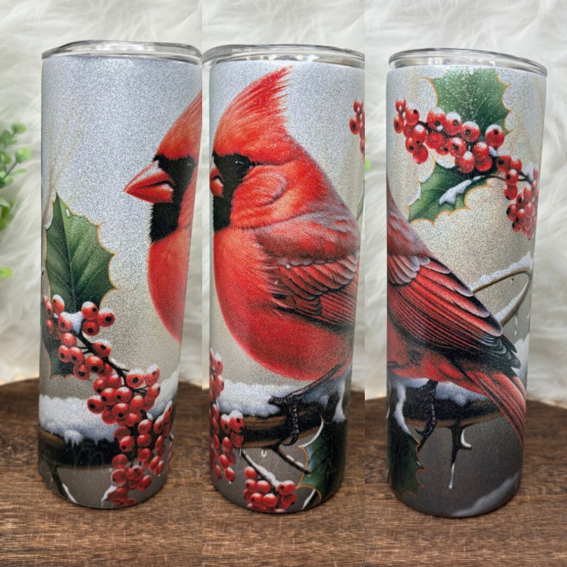 Cardinal and Straw - Etsy