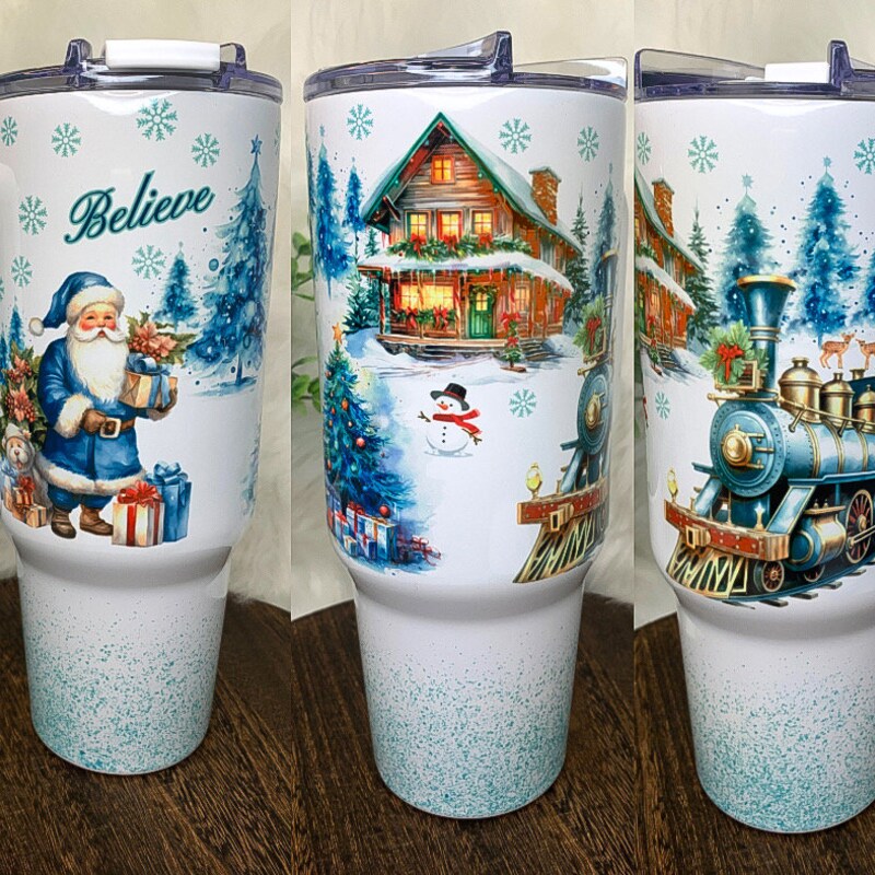 Christmas Tumbler - Etsy