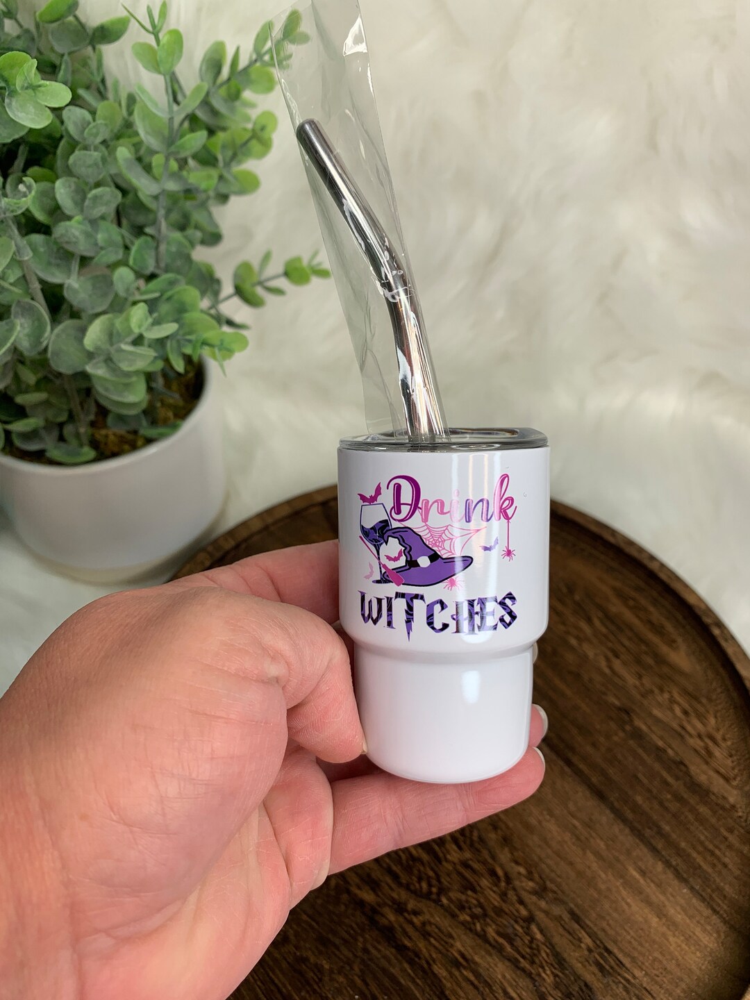 Witch Shot Glass Tumbler, 3-ounce Witches Shot Glass Tumbler, Halloween ...