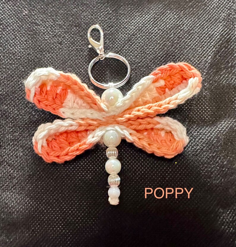 Dragonfly Key Chains - Etsy