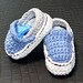 Vans Crocheted Baby Shoes - Etsy