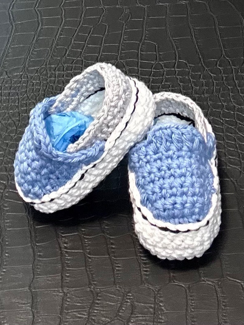 Vans Crocheted Baby Shoes - Etsy