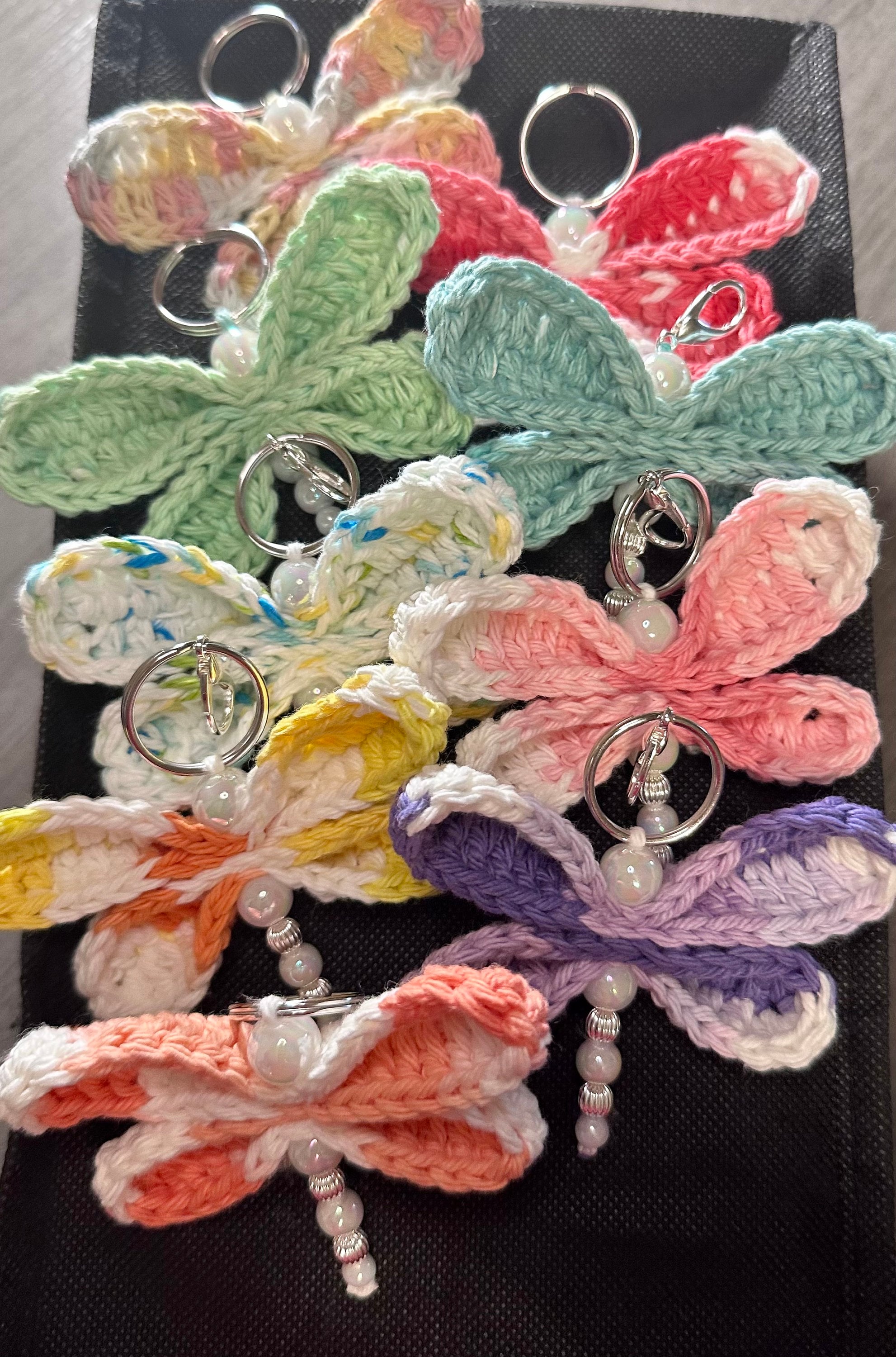 Dragonfly Key Chains - Etsy