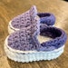 Vans Crocheted Baby Shoes - Etsy