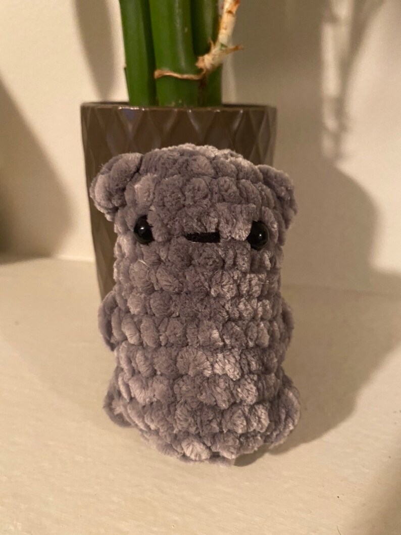 Crochet Chonky Bear | Crochet Mini Bear Plushie | Teddy- Bear Plushie ...
